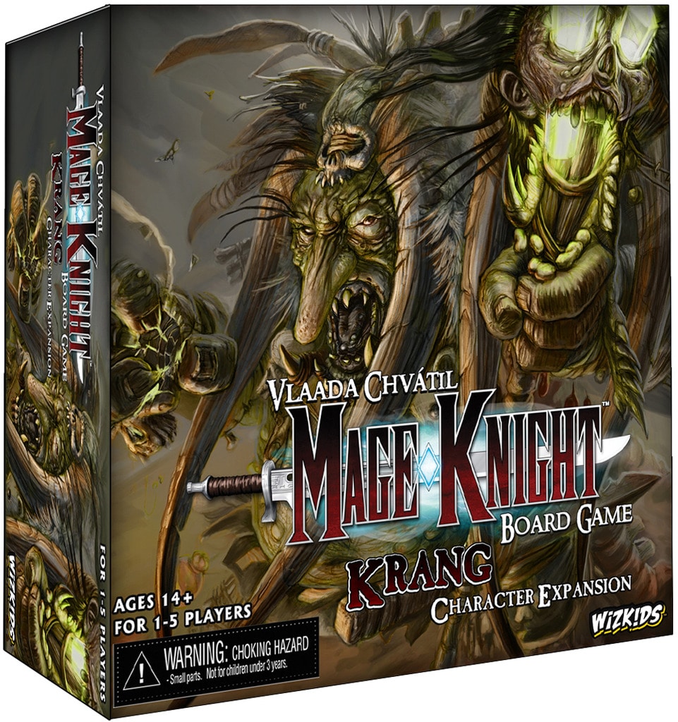 Mage Knight Board Game: Krang Character Expansion – Allt på ett kort